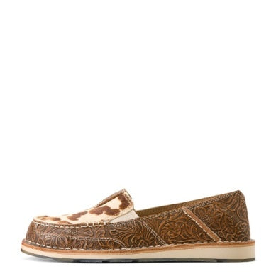 Ariat Women's Cruiser - Tan Floral Emboss & Cowhide – The Nearside ...